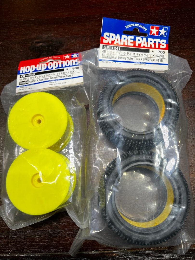 Tamiya Wheel and Tire Set SP-1240/SP-1241, Hobbies & Toys, Toys & Games ...
