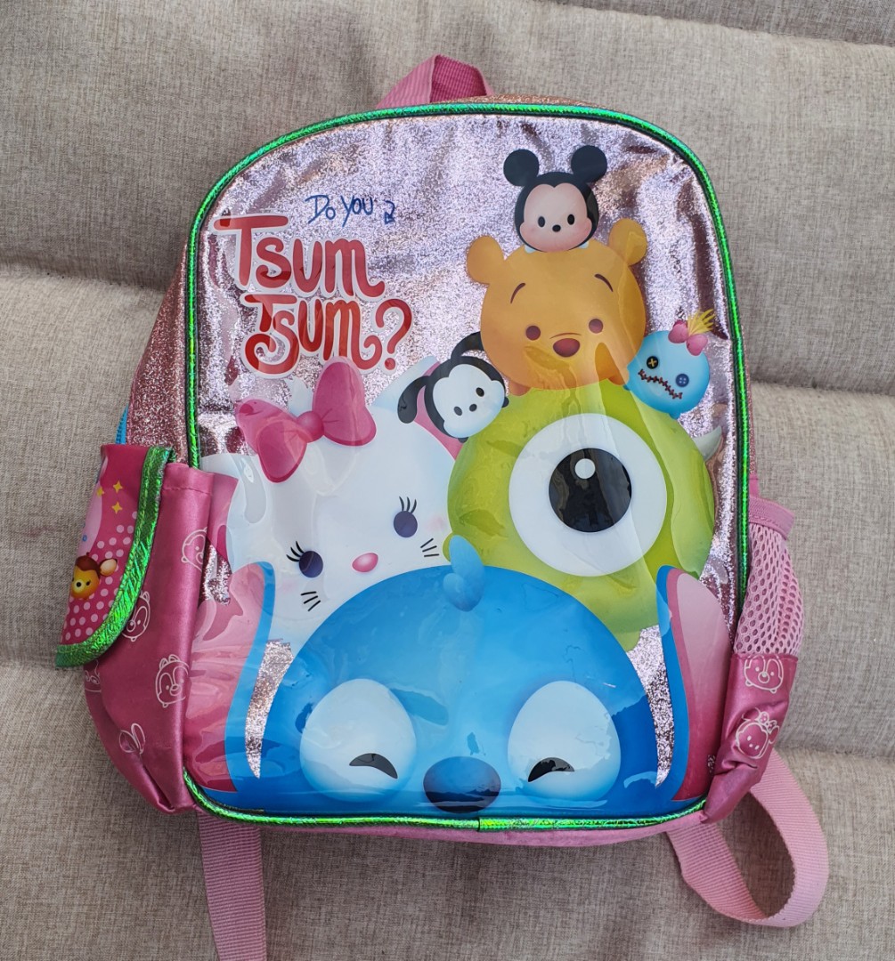Tas ransel Anak TK Disney Tsum Tsum, Bayi & Anak, Baju Anak Perempuan ...