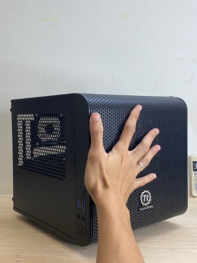 Thermaltake core v1 mini itx case, Computers & Tech, Parts ...