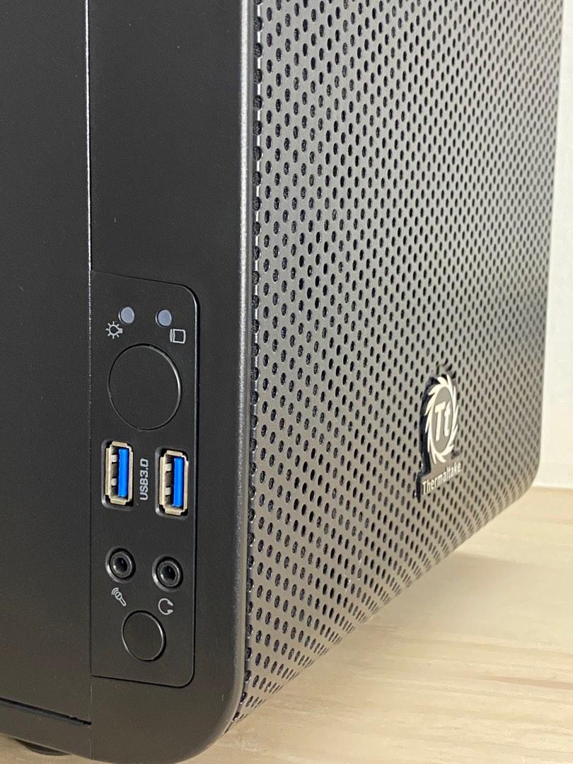 Thermaltake core v1 mini itx case, Computers & Tech, Parts ...