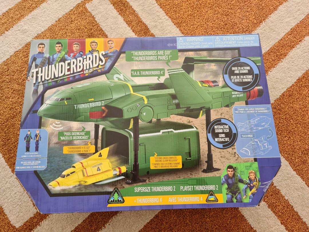 Thunderbirds 2 with Thunderbird 4, Hobbies & Toys, Toys & Games on ...