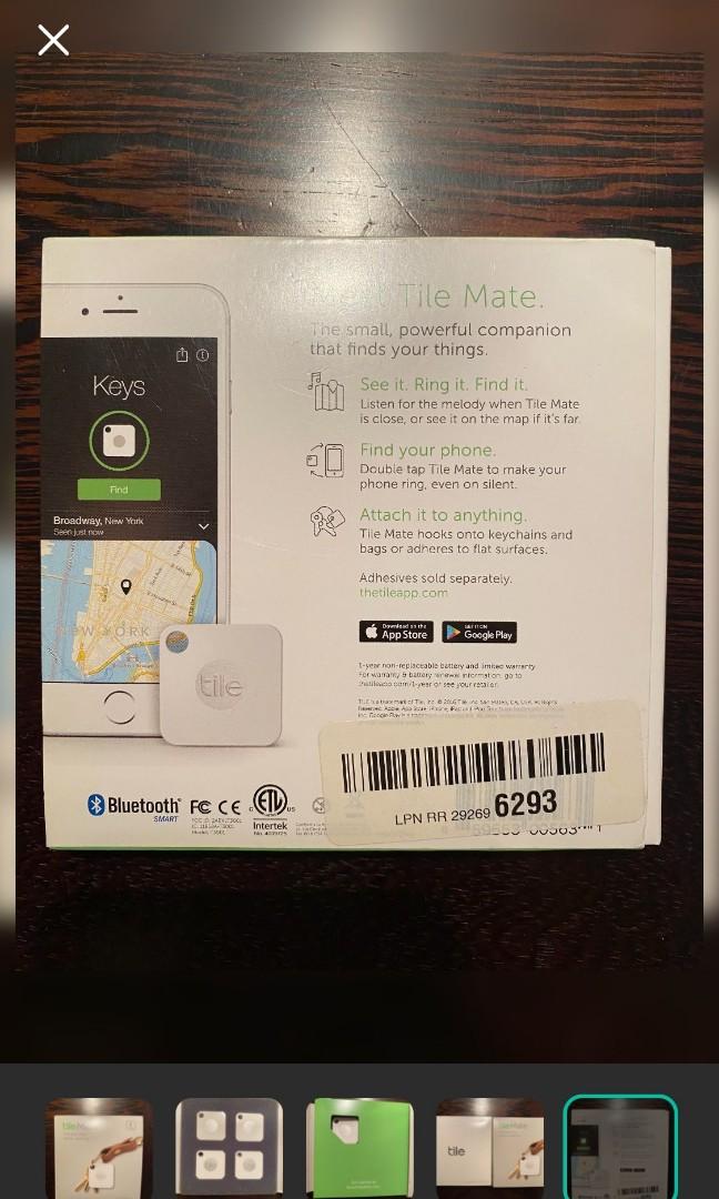 Tile Mate Tracker, Hobbies & Toys, Travel, Travel Essentials ...