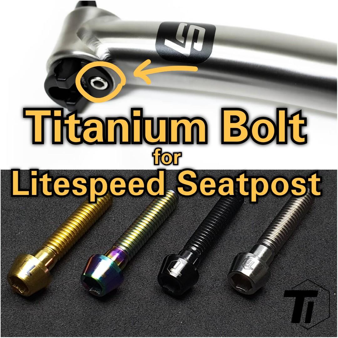 Titanium Bolt for Litespeed Titanium Seatpost| Review Adjustment Amazon ...