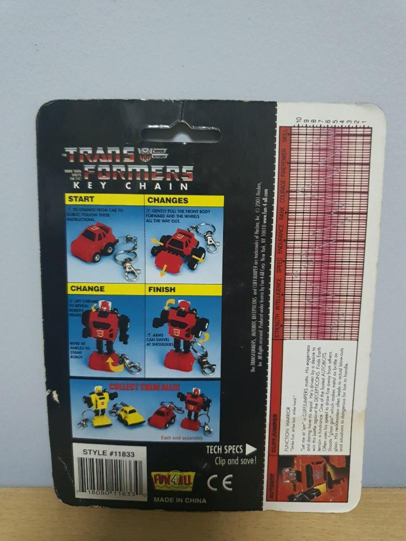 Transformers Key chain, Hobbies & Toys, Toys & Games on Carousell