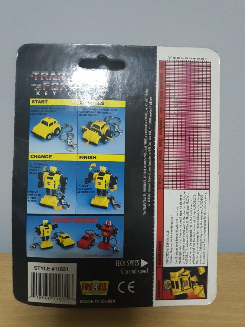 Transformers Key chain, Hobbies & Toys, Toys & Games on Carousell