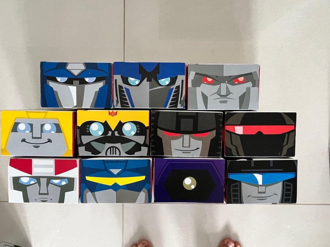 Transformers G1 Hasbro Mighty Muggs Classic Set of 11 Optimus Prime ...