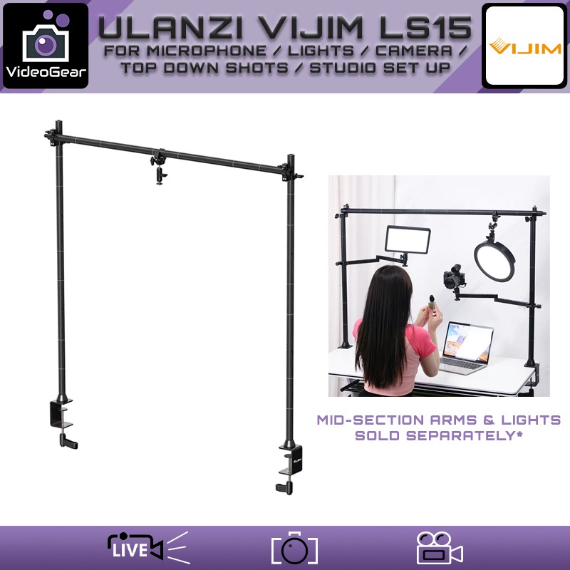 Ulanzi VIJIM LS15 — (Multifunctional Photo Studio Stand for Microphone ...