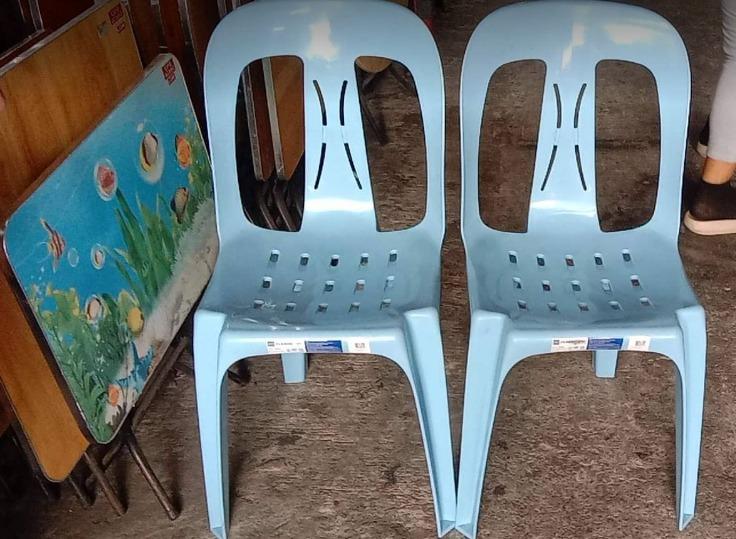 URATEX BLUE Monoblock Chairs - To Marikina City, Furniture & Home ...