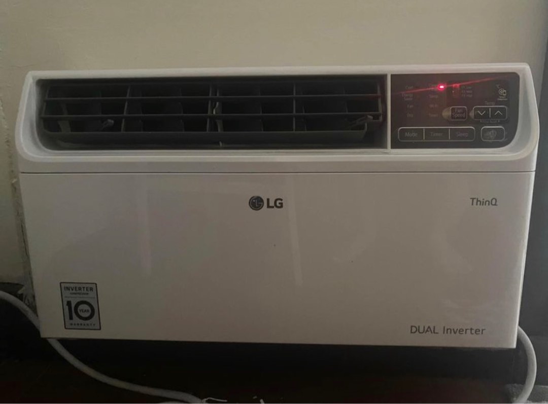 Used Lg dual inverter aircon, TV & Home Appliances, Air Conditioning ...