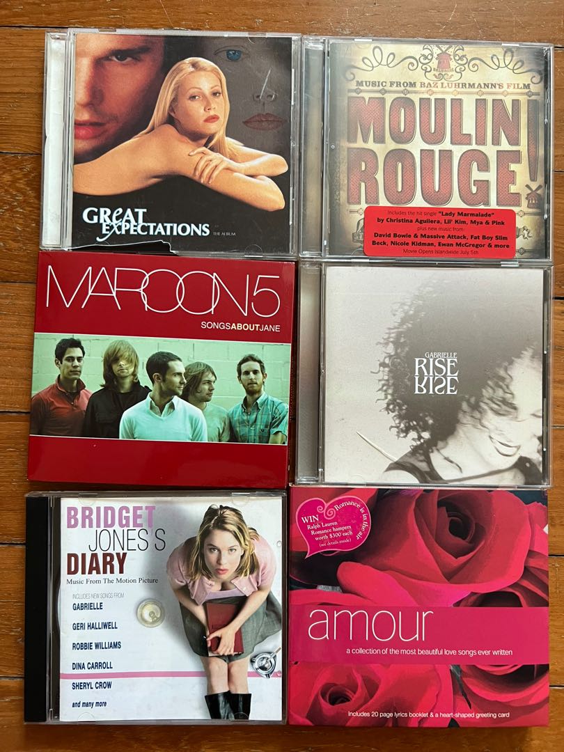 Various English pop music CD/ movie soundtracks/ Gabrielle/ maroon 5 ...