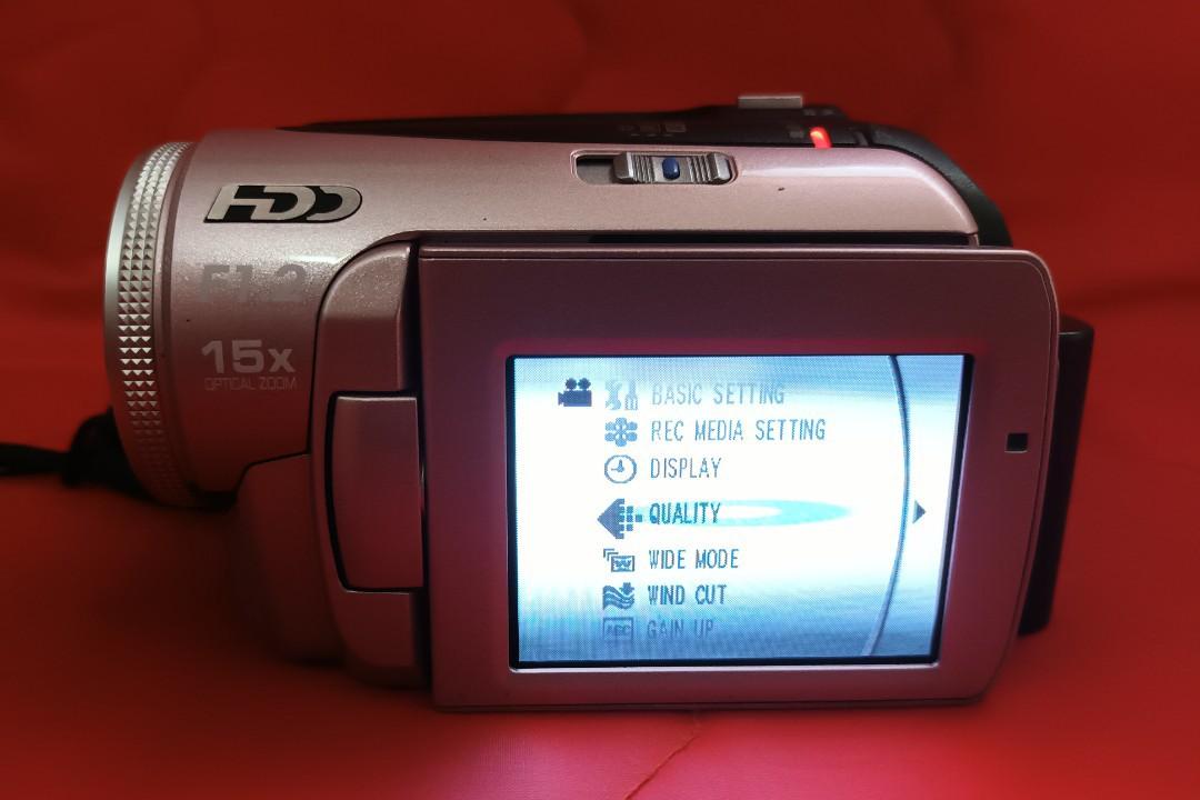 Victor Hard Disk Movie Camcorder, Photography, Video Cameras on Carousell