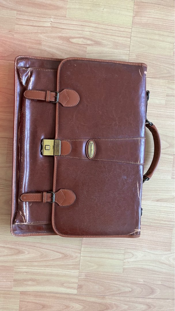 Vintage briefcase, Men's Fashion, Bags, Briefcases on Carousell
