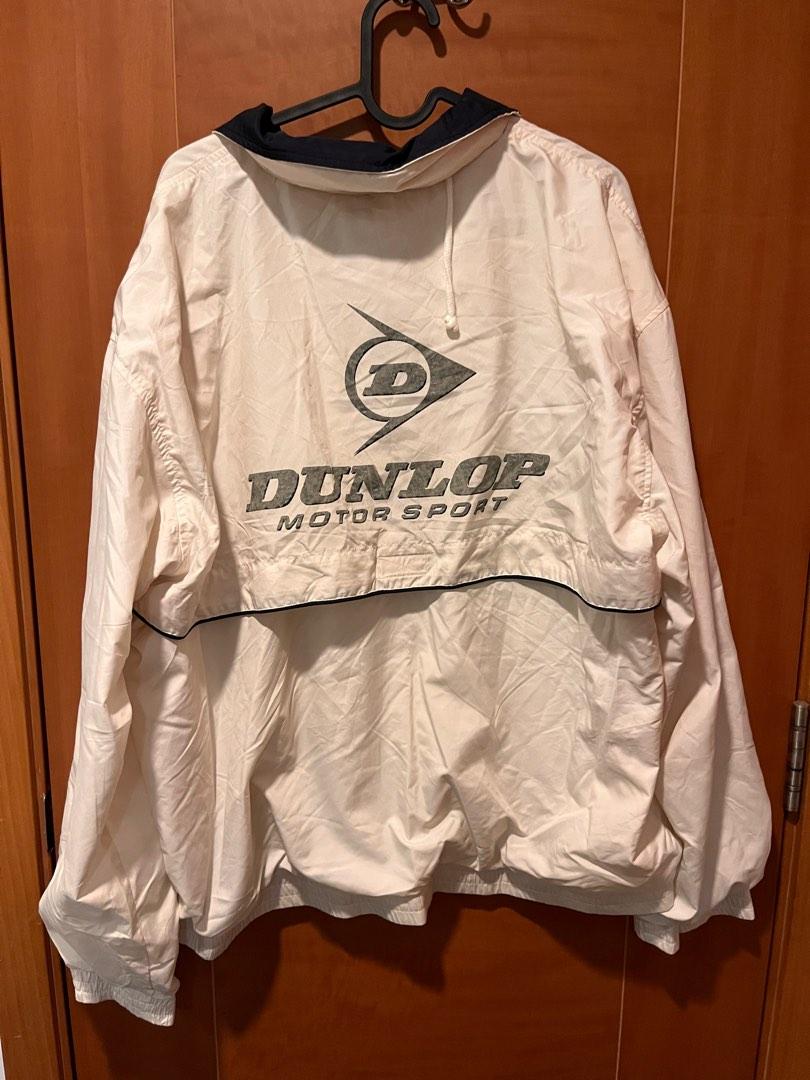 Vintage Dunlop Motorsport Hooded Jacket, Men's Fashion, Coats, Jackets ...