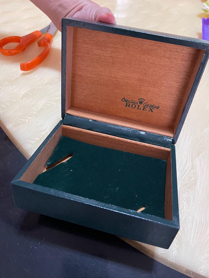 100% Authentic Vintage Green Original Rolex Box, Luxury, Accessories on ...