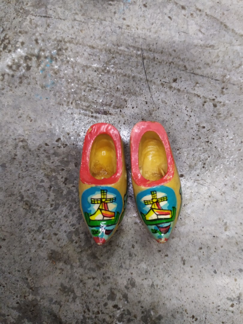 Vintage Miniature Wooden Clogs, Hobbies & Toys, Collectibles ...