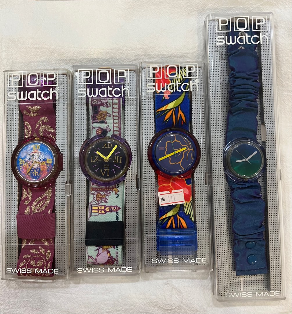 Vintage Pop Swatch, Women's Fashion, Watches & Accessories, Watches on ...