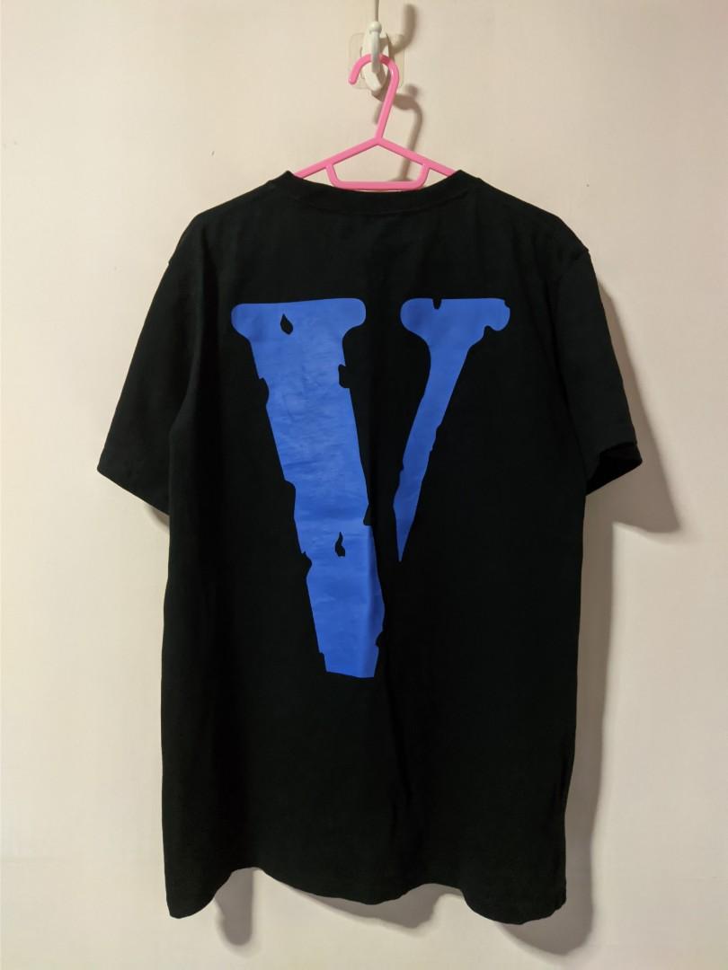Vlone Blue Logo T-Shirt, Men's Fashion, Tops & Sets, Tshirts & Polo ...