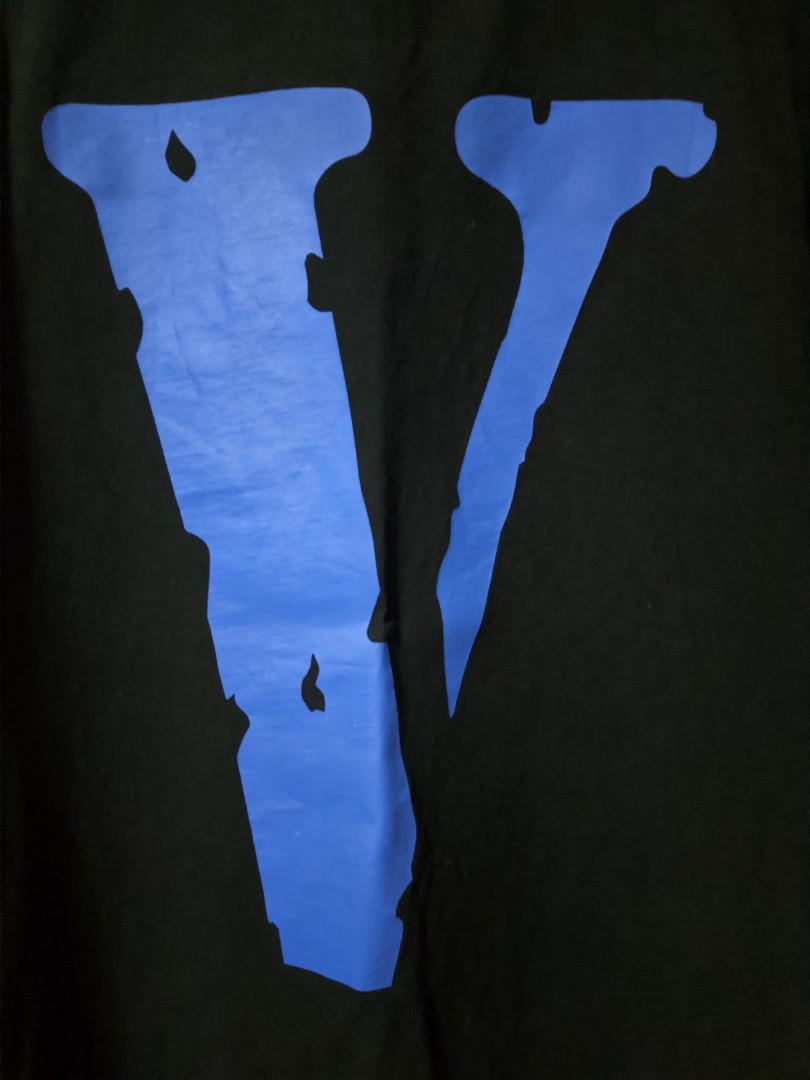 Vlone Blue Logo T-Shirt, Men's Fashion, Tops & Sets, Tshirts & Polo ...