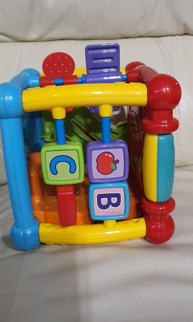 Vtech turn and learn activity cube, Babies & Kids, Infant Playtime on Carousell