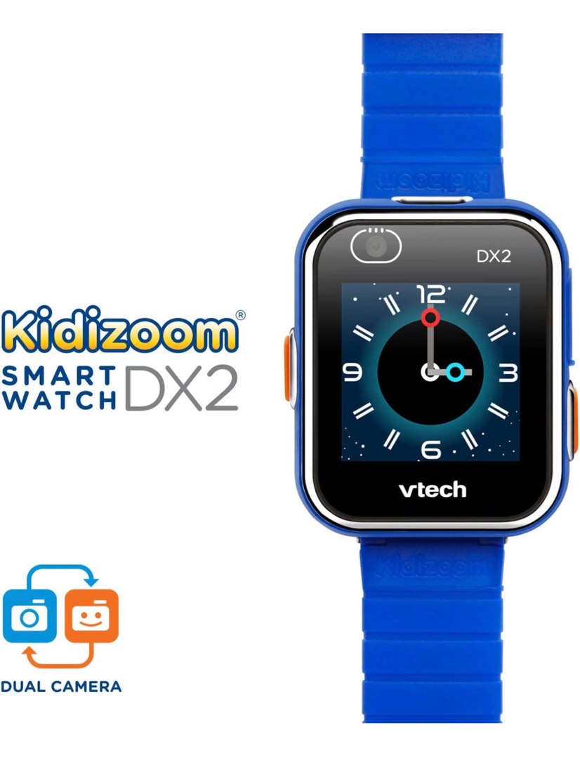 VTech Kidizoom Smartwatch DX2 Royal Blue, Hobbies & Toys, Toys & Games ...