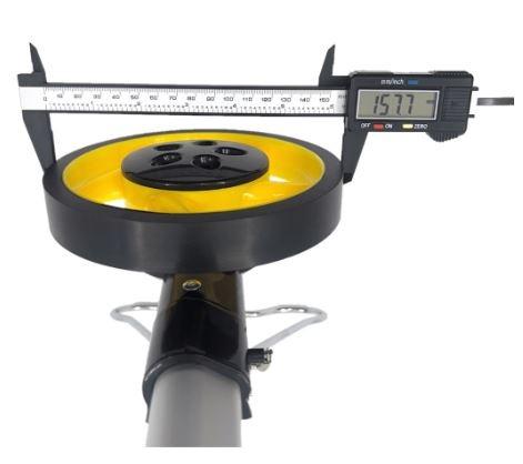 WALKING MEASURING TAPE Digital Hand Push Roller Type Distance Wheel ...