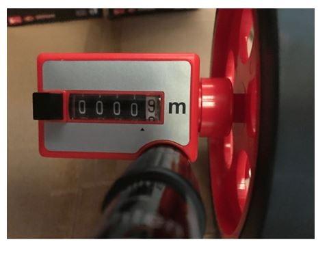 WALKING MEASURING TAPE Digital Hand Push Roller Type Distance Wheel ...