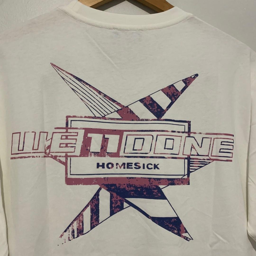 WELLDONE HOMESICK T SHIRT (White), Men's Fashion, Tops & Sets, Tshirts & Polo Shirts on Carousell