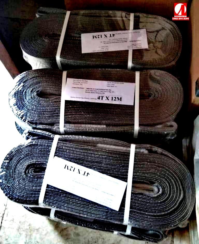 Webbing Sling - Sling Belt - Eye to Eye Type Polyester Sling ...