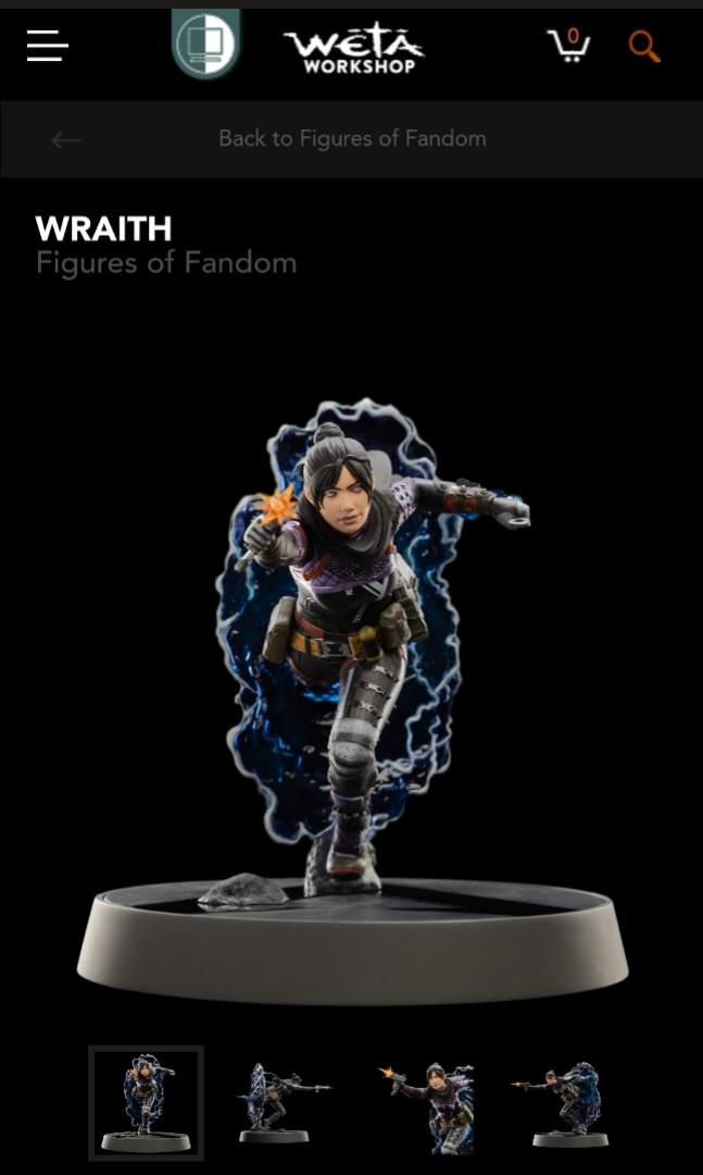Weta Workshop Apex Legends Wraith Figure, Hobbies & Toys, Toys & Games ...