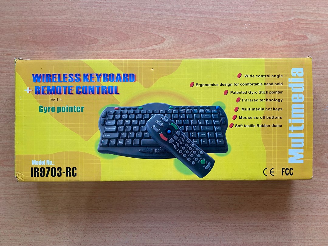 Wireless Keyboard Remote Control Computers And Tech Parts And Accessories Computer Keyboard On