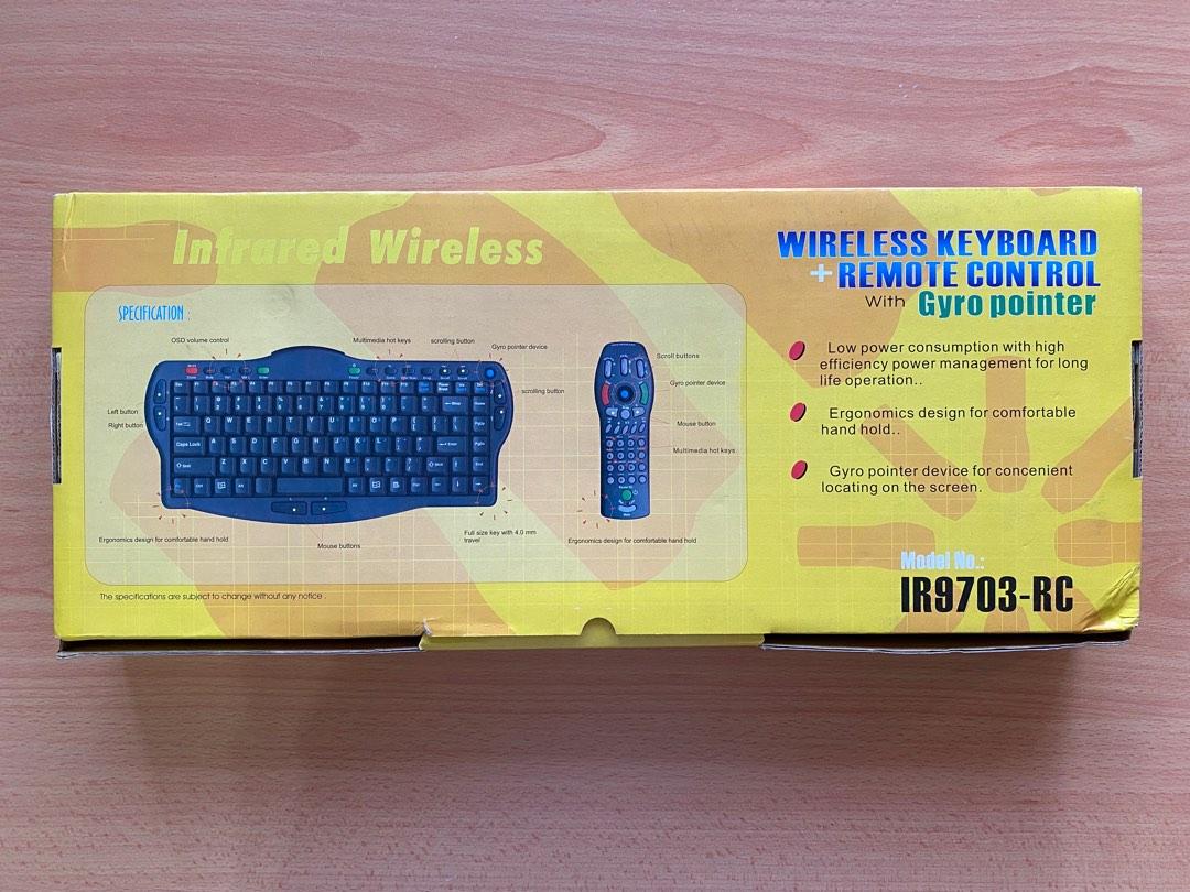 Wireless Keyboard + Remote Control, Computers & Tech, Parts ...