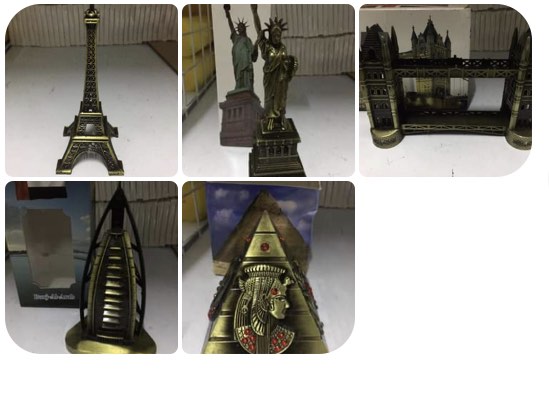 Wonders of the world figures, Hobbies & Toys, Toys & Games on Carousell