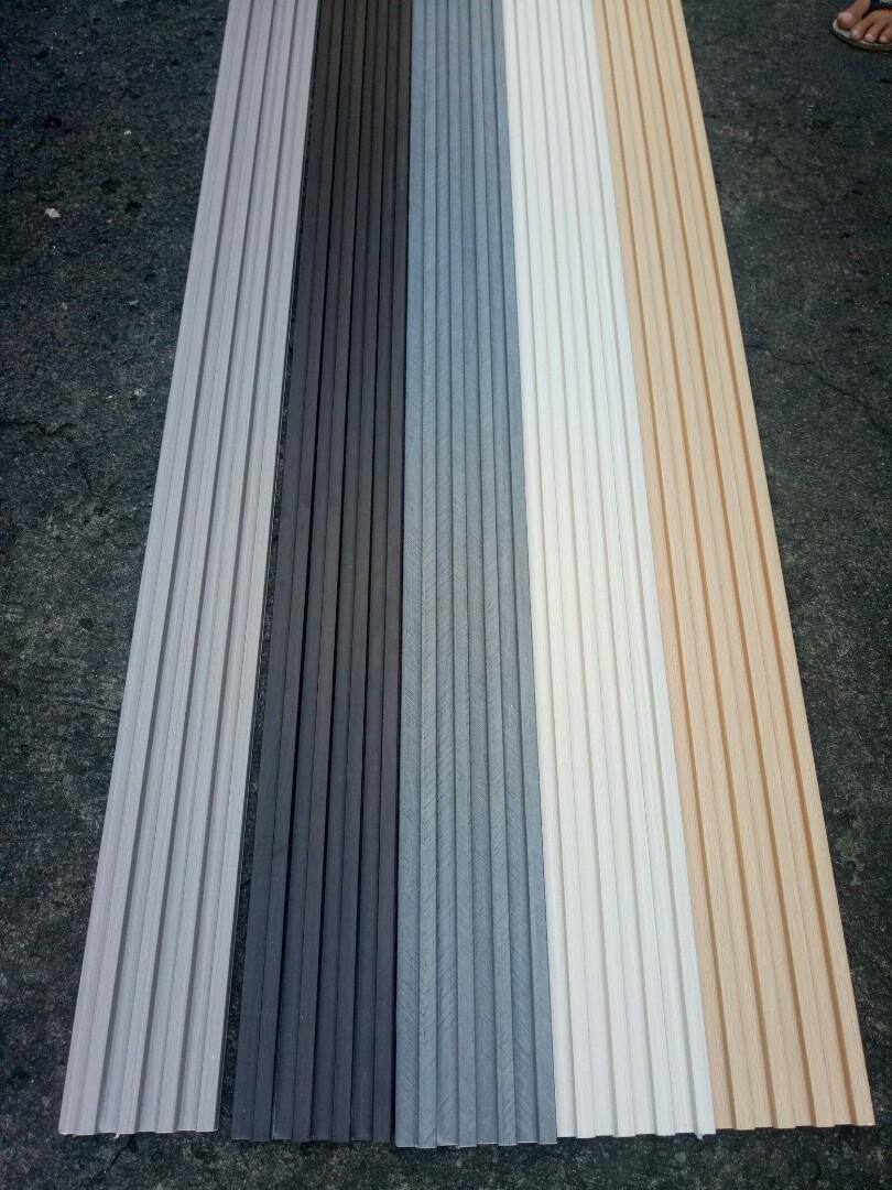 Wpc wall panel pvc flutted/floor sticker vynil/ pvc wall 3D/Foambricks ...