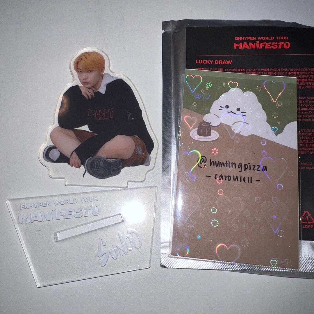 [WTS] Enhypen Sunoo Manifesto Tour Merch Lucky Draw Acrylic Stand ...