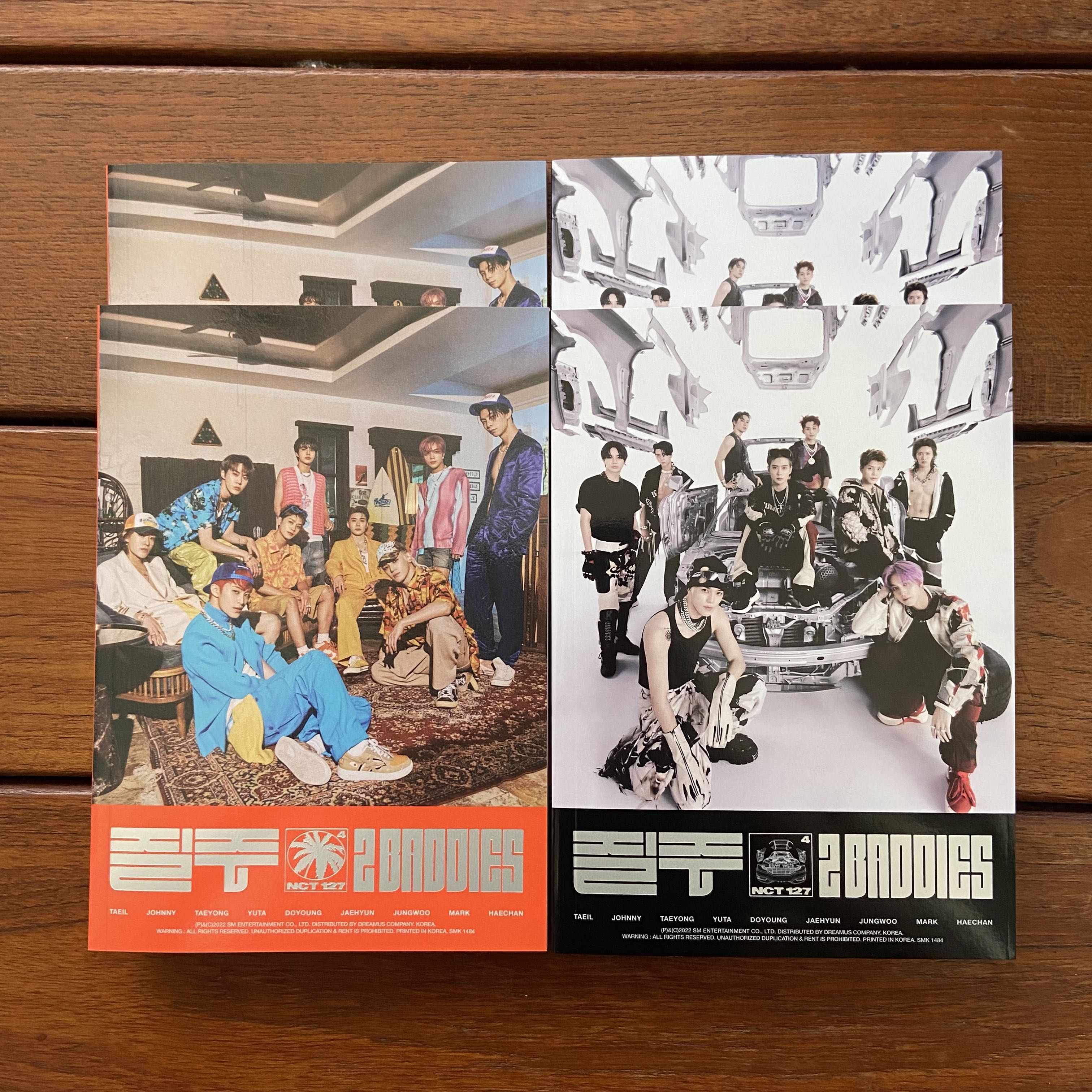 Wts Nct 127 2 Baddies Faster Ver Photobook Album Unsealed Hobbies