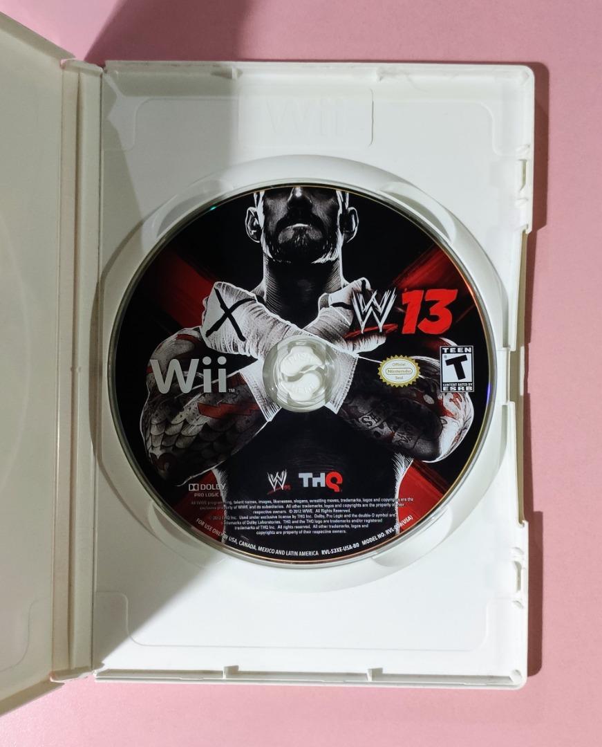 WWE '13 - [WII Game] [NTSC / ENGLISH Language] [CIB / Complete in Box ...