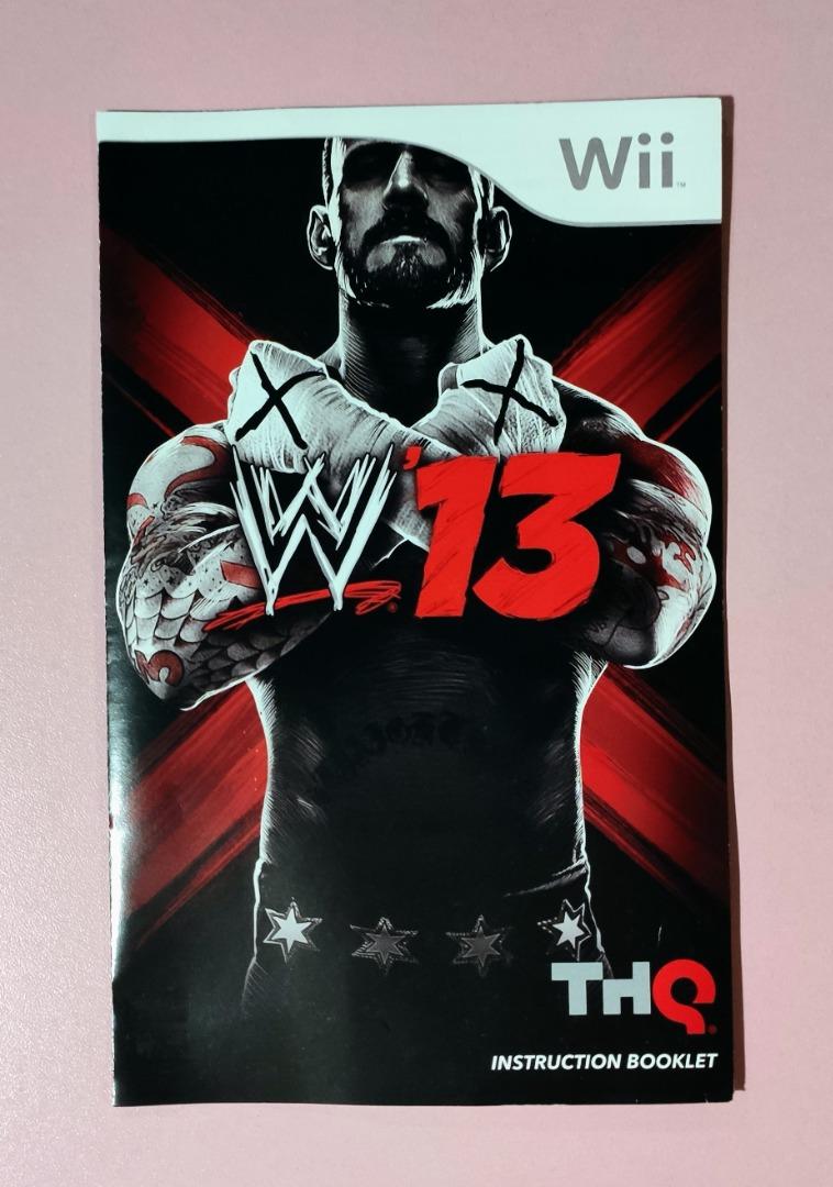 WWE '13 - [WII Game] [NTSC / ENGLISH Language] [CIB / Complete in Box], Video Gaming, Video ...
