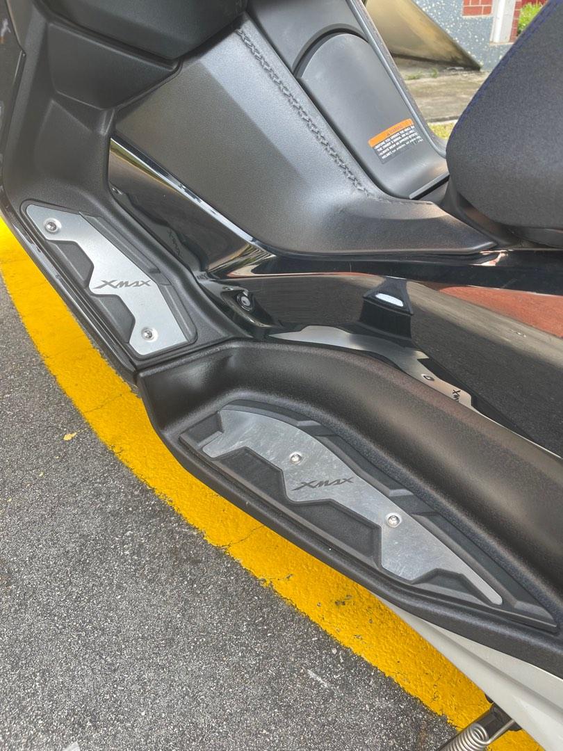 Xmax Silver Floorboard, Motorcycles, Motorcycle Accessories on Carousell