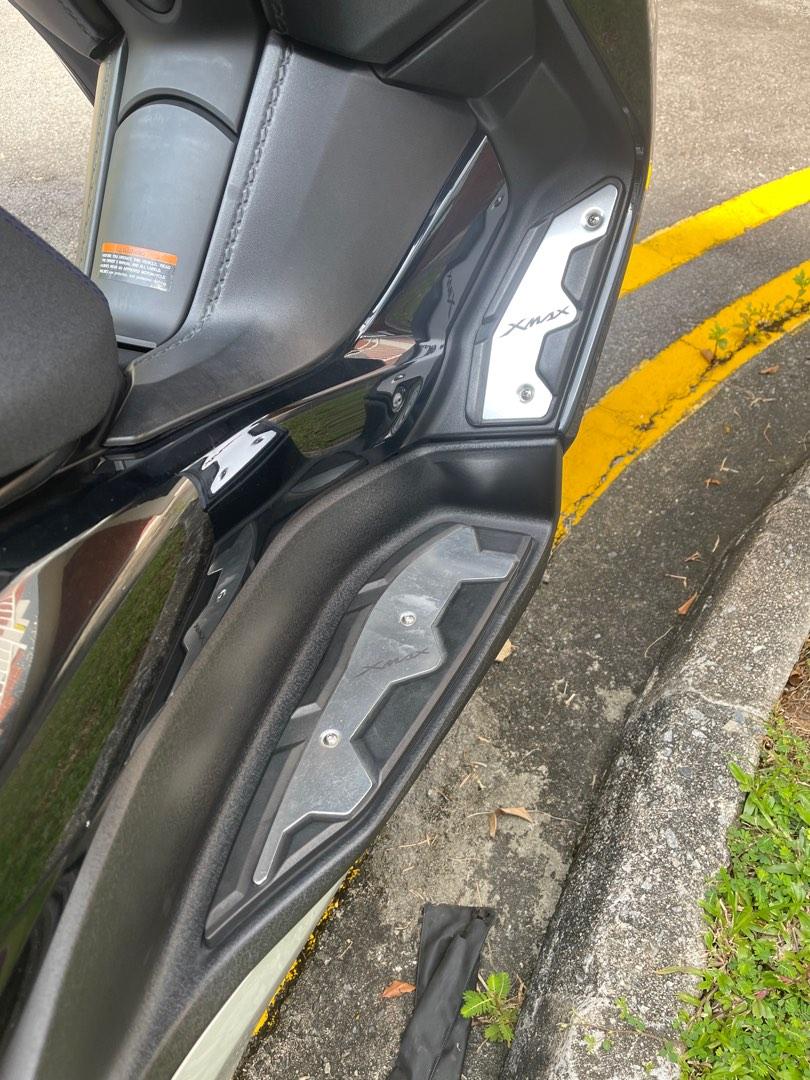 Xmax Silver Floorboard, Motorcycles, Motorcycle Accessories on Carousell