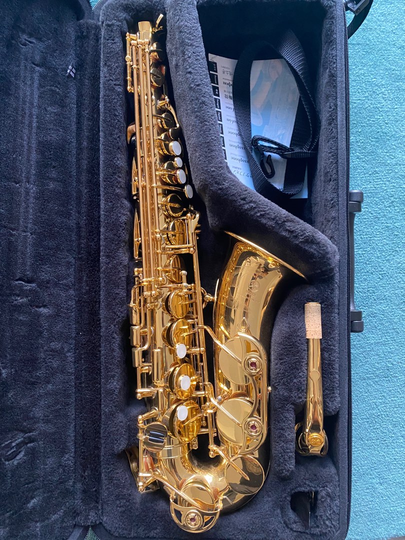 Yamaha Alto Saxophone YAS-480, Hobbies & Toys, Music & Media, Musical ...