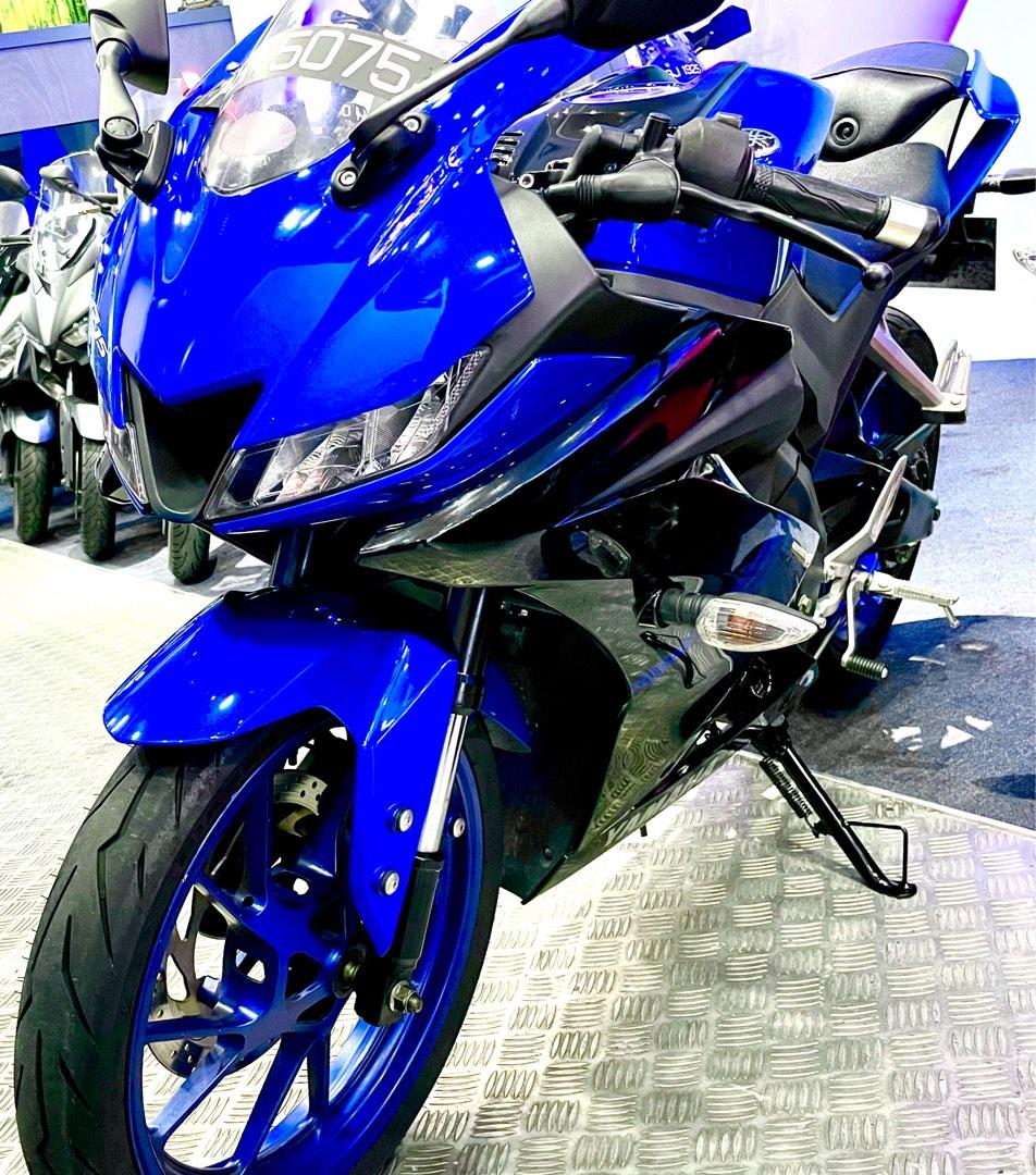 Yamaha YZF R15 V3, Motorcycles, Motorcycles for Sale, Class 2B on Carousell