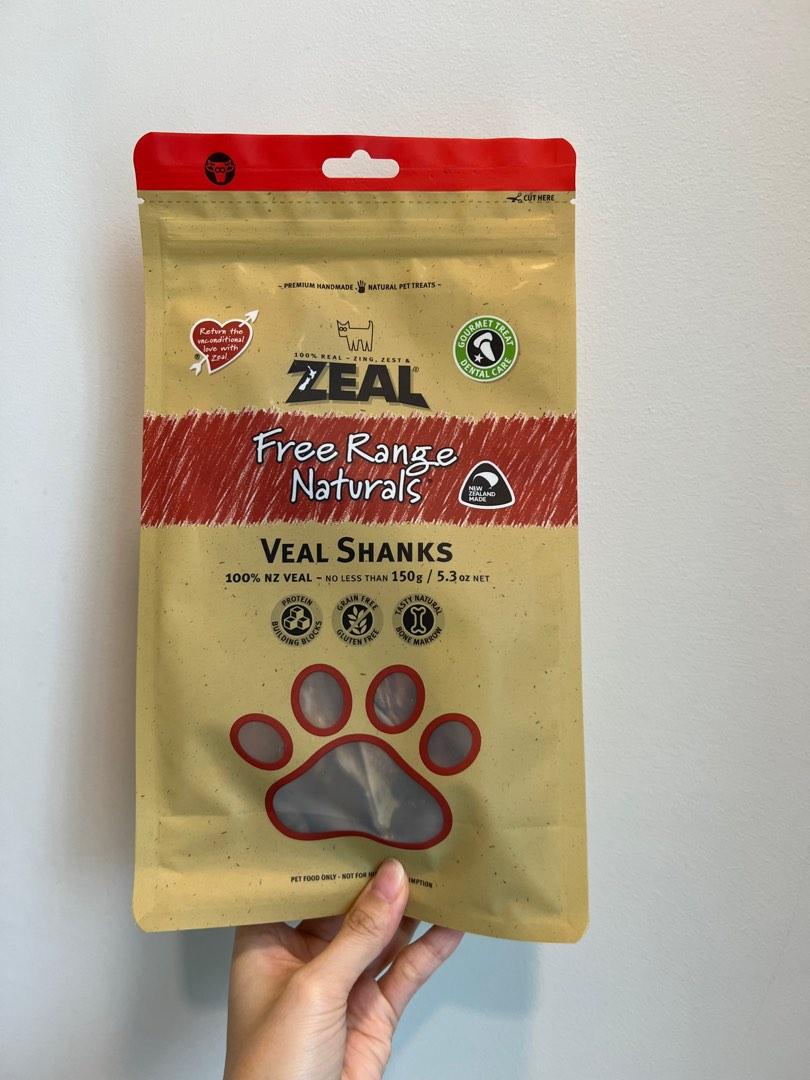 Zeal Veal Shanks Dog Treats - 150g, Pet Supplies, Pet Food on Carousell