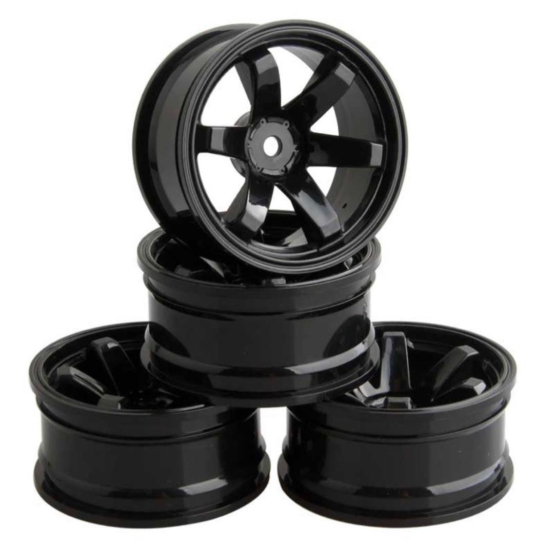 1:10 Scale TE37 Rims for Tamiya/Yokomo/Sakura, Hobbies & Toys, Toys ...
