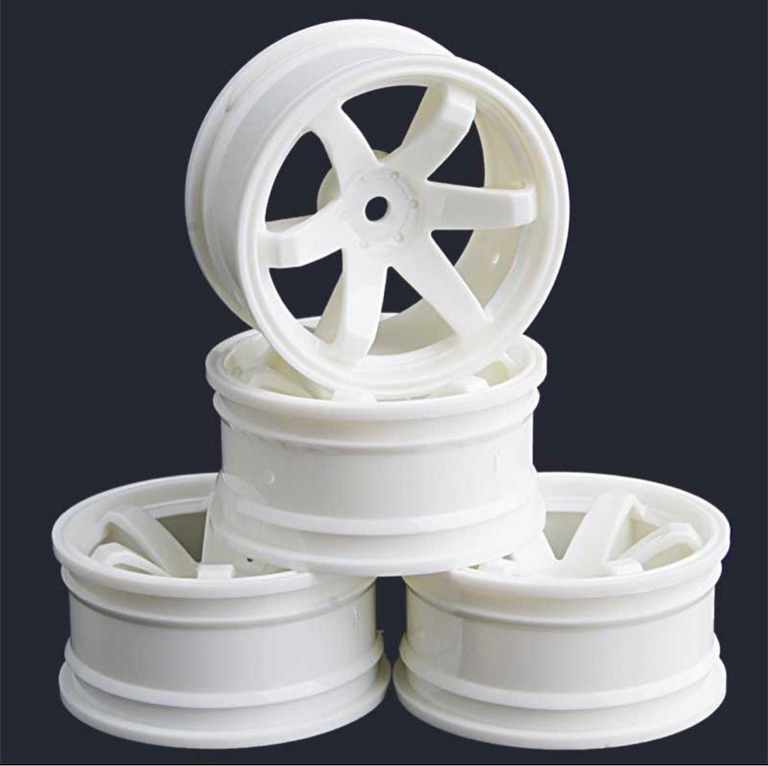 1:10 Scale TE37 Rims for Tamiya/Yokomo/Sakura, Hobbies & Toys, Toys ...