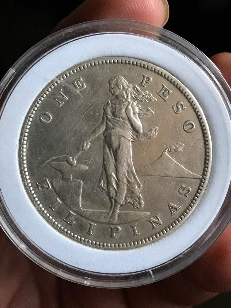 1903 (rare)One Peso Philippines Old coins, Hobbies & Toys, Memorabilia ...