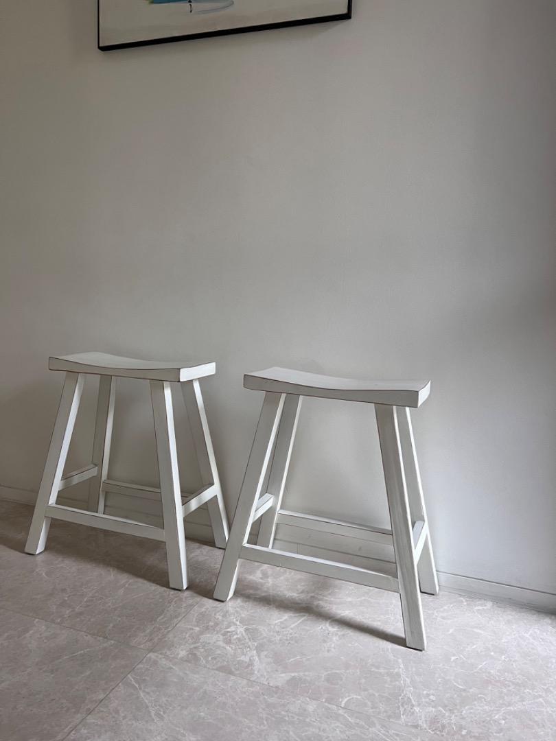 2 zen stools 60 cm tall, Furniture & Home Living, Furniture, Chairs on ...