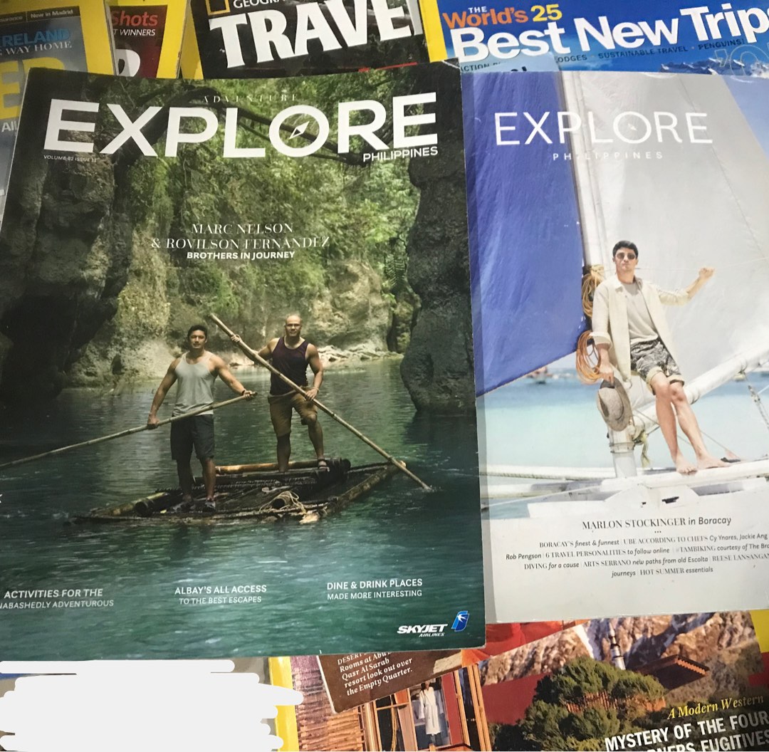 2PCS - EXPLORE PHILIPPINES MAGAZINES - FOR TRAVELERS AND PHOTOGRAPHERS ...