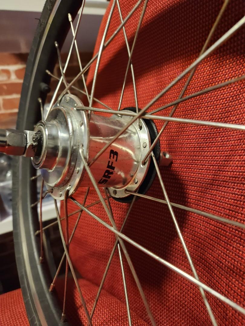 3sixty wheel set with sturmey archer SRF3 Hub, Sports Equipment ...