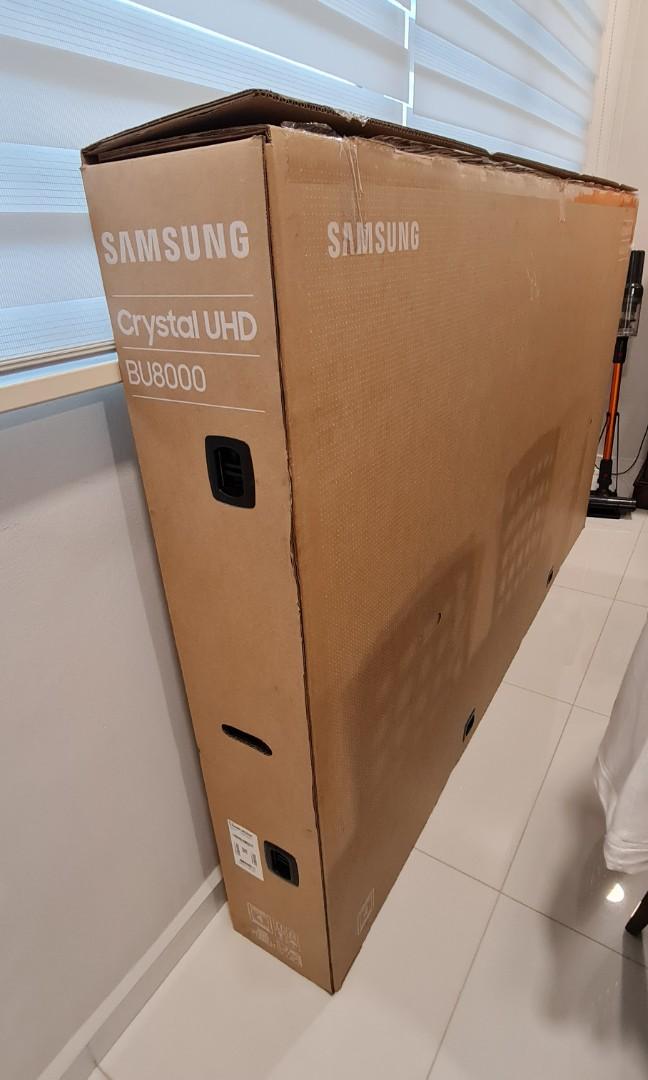 85" Samsung TV Carton Box and Packaging, Furniture & Home Living, Home ...