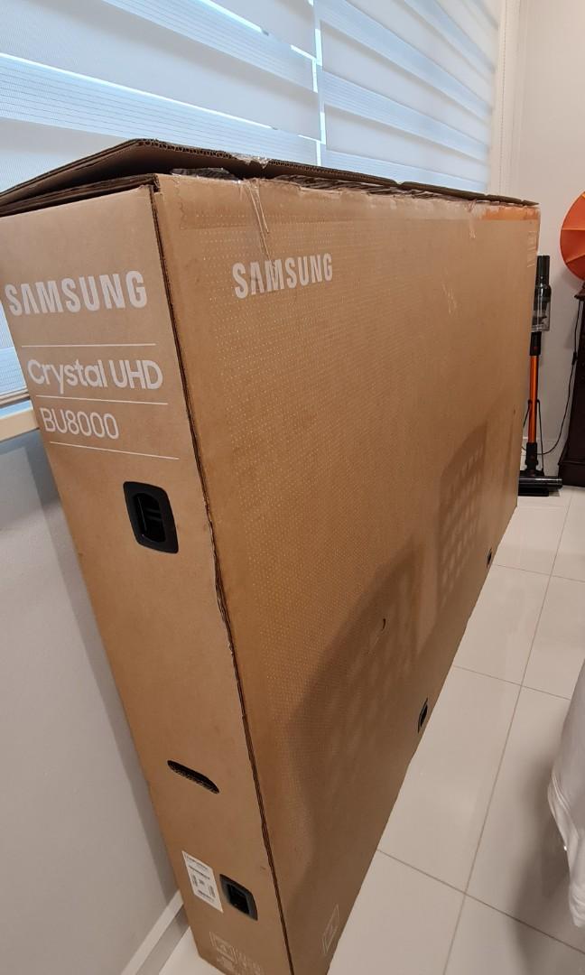 85" Samsung TV Carton Box and Packaging, Furniture & Home Living, Home ...